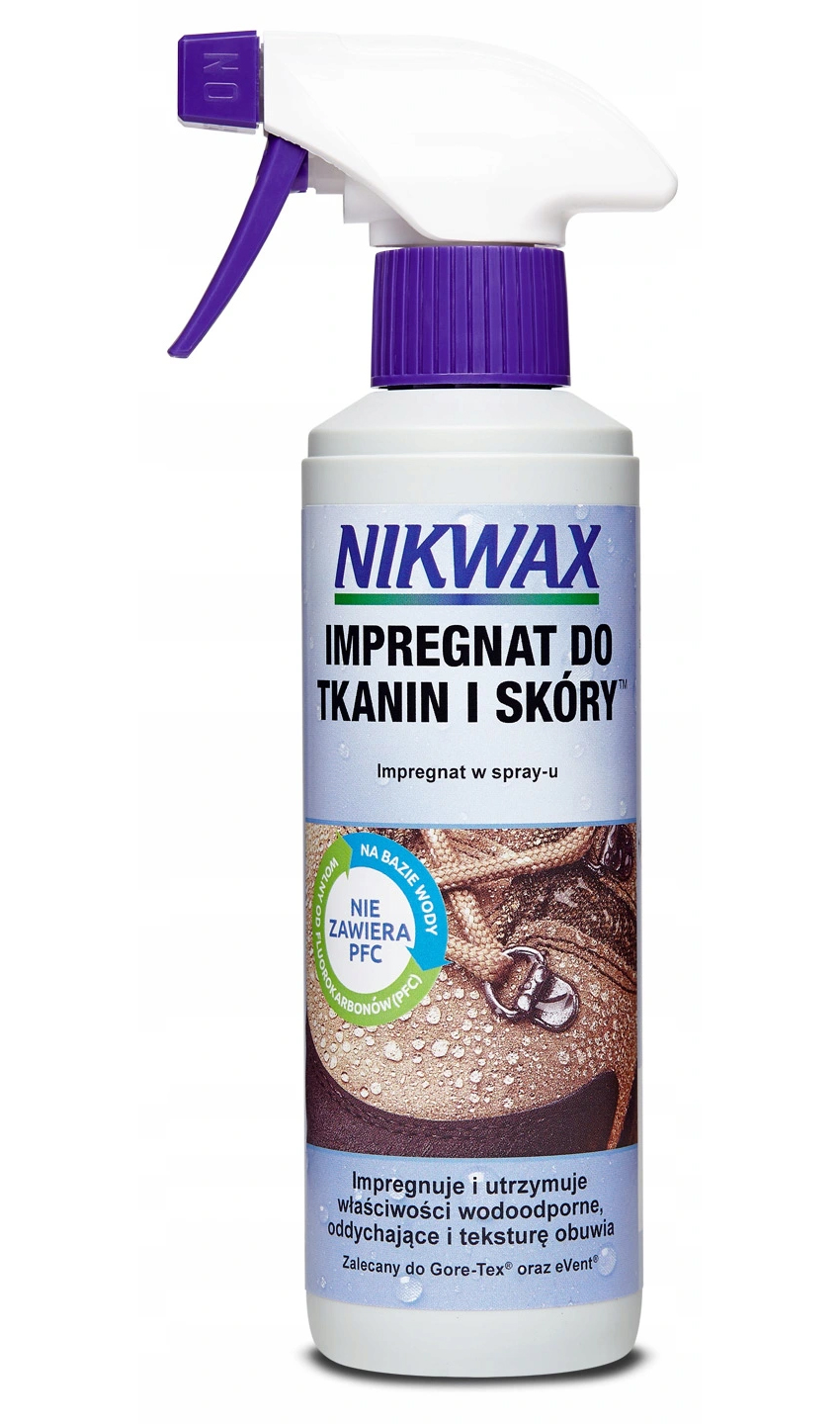 Impregnat do tkanin i skóry Nikwax 300ml - Senus.pl Impregnat do tkanin i skóry Nikwax 300ml - Senus.pl